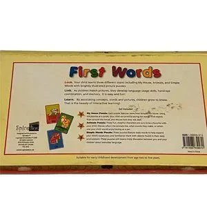 Spice Box | Toys | First Words Puzzle Set Homeschooling Preschool Prek ...